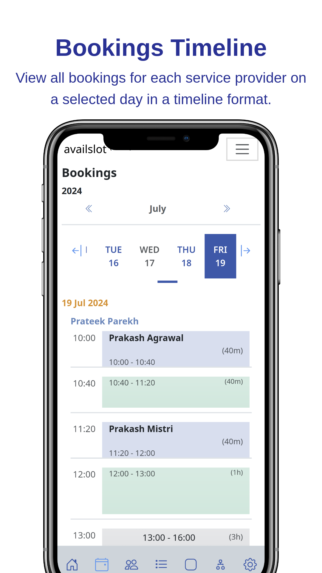 Availslot - Comprehensive Booking System for Service Providers ...